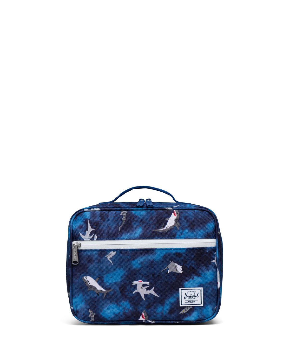 Pop Quiz Lunch Box | Insulated Sharks Mazarine Blue | Herschel Supply Co.